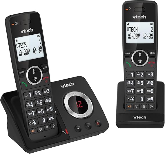 VTech ES2051 DECT Cordless Phone with Answering Machine,Call Block,Easy ...