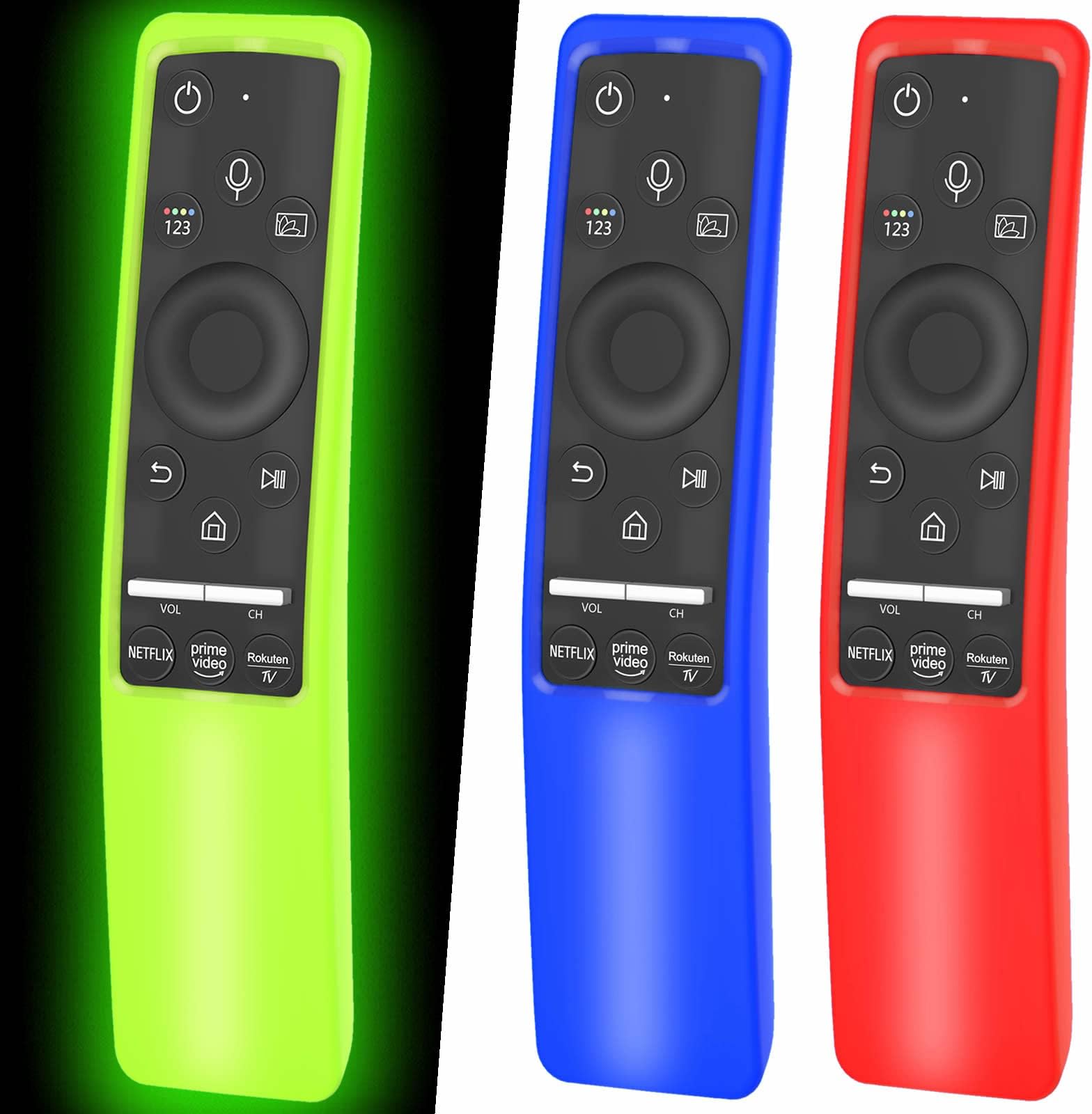 Amazon.com: 2 Pack Case for Roku - Silicone Remote Cover for TCL ...