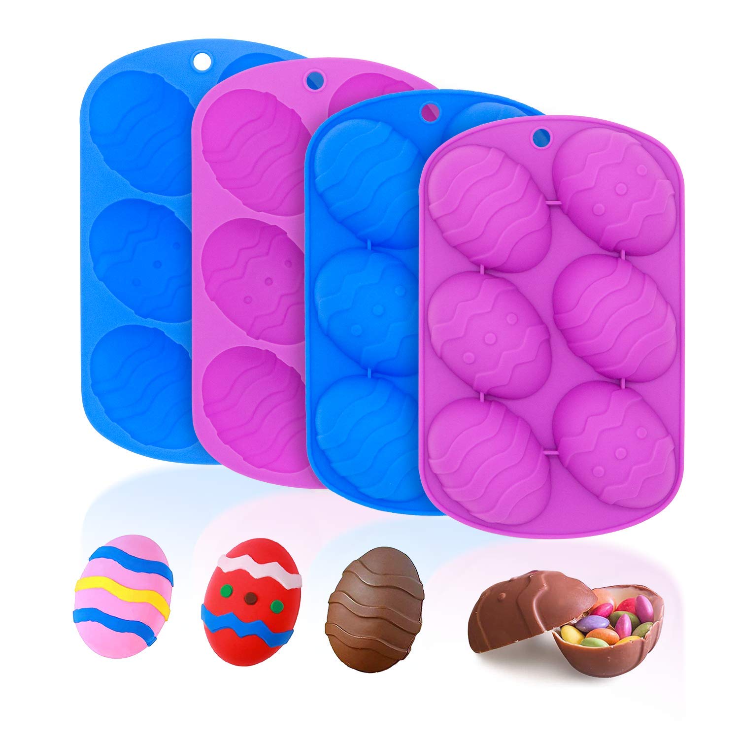 Egg Shaped Jello Molds