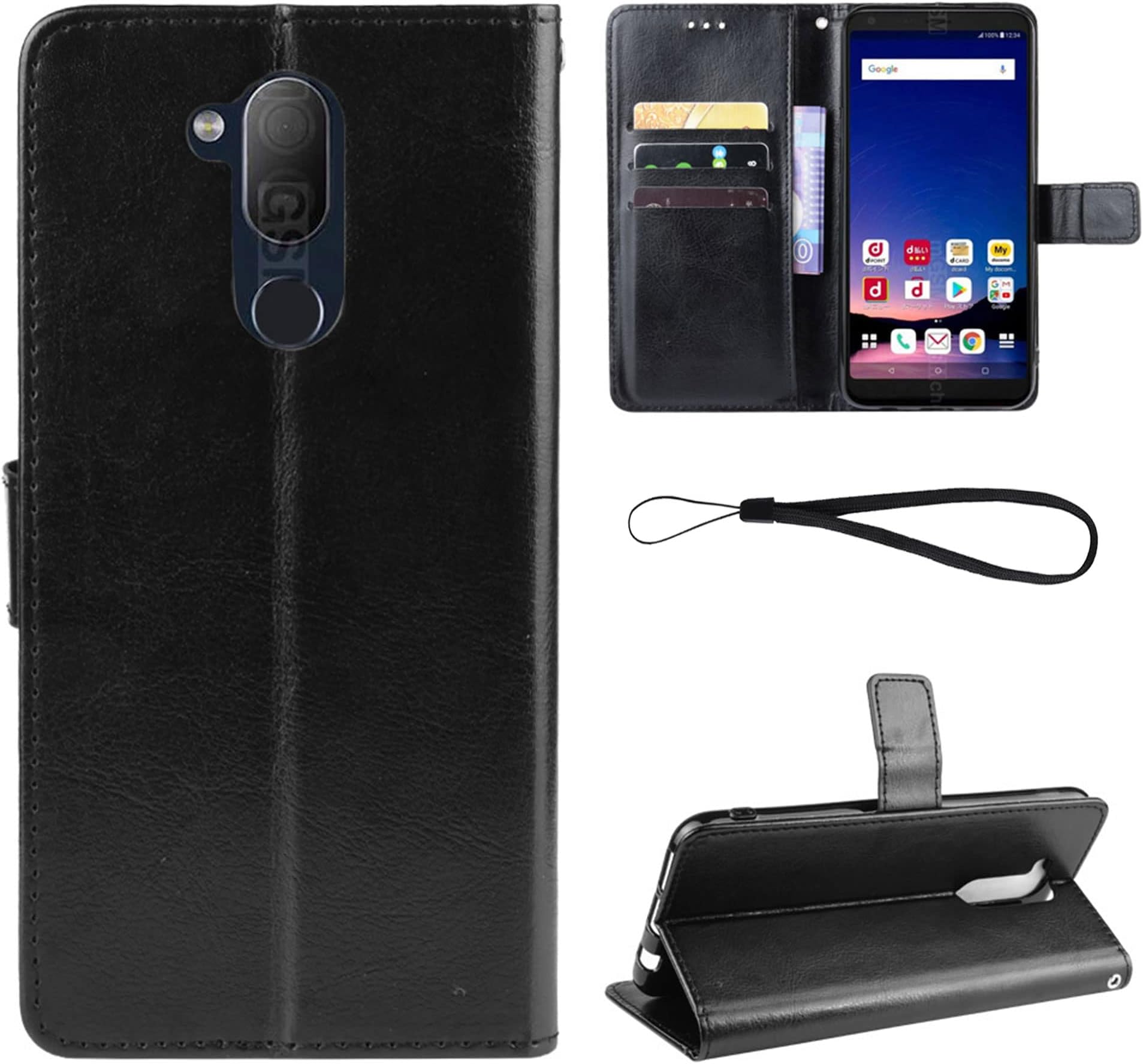 Amazon.co.jp: Eastwave LG Style 2 L-01L ケース lg style2 L-01L ケース 手帳型 lg ...