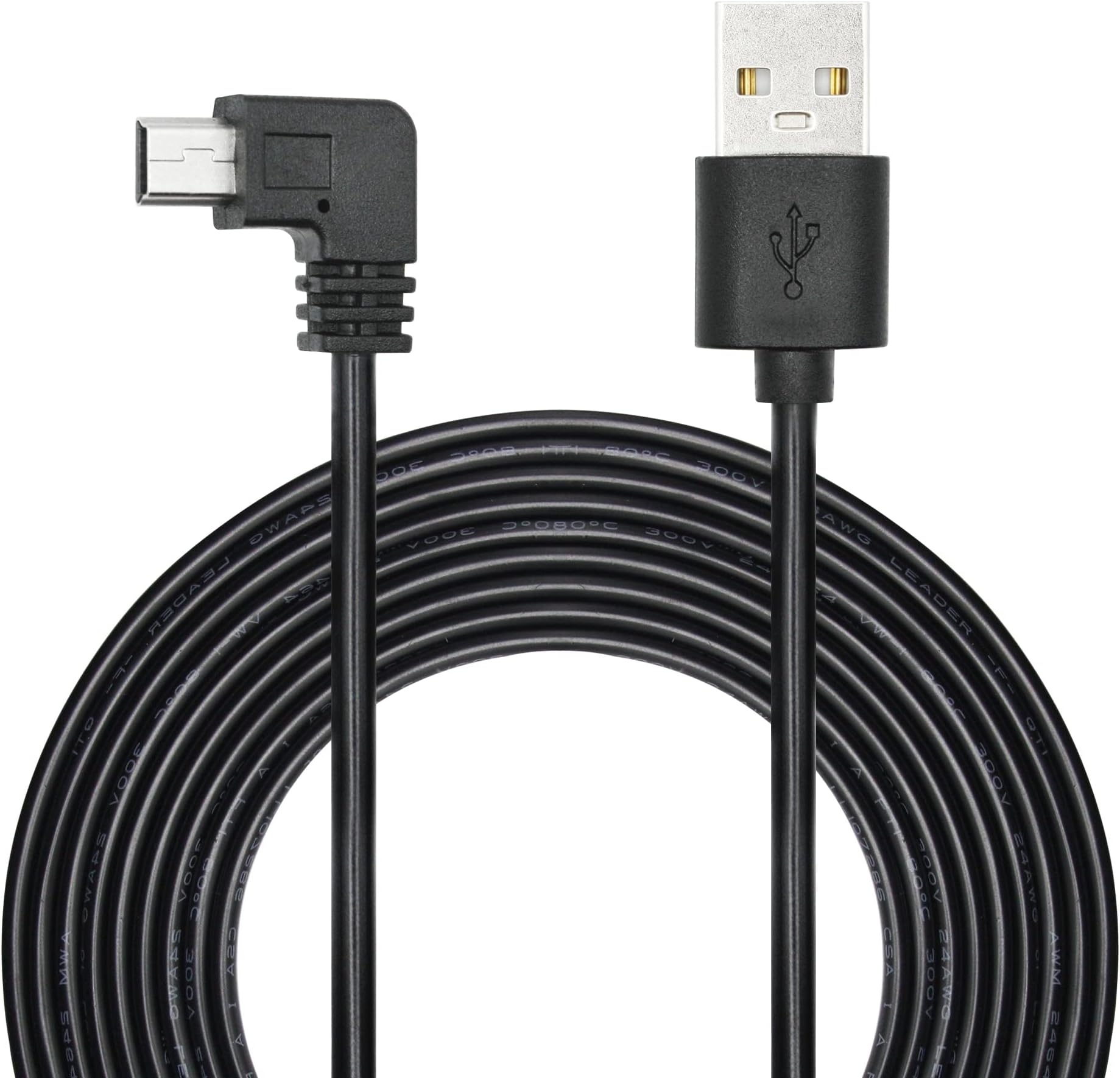 Amazon.com: YQMAJIM Dash Cam Power Cord, 11 Ft Micro USB Charging Power ...