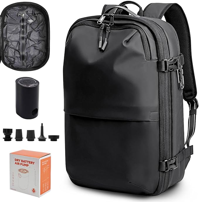 Amazon.com: OPOALO Vacuum Backpack Travel Seal Compression: 60 L ...