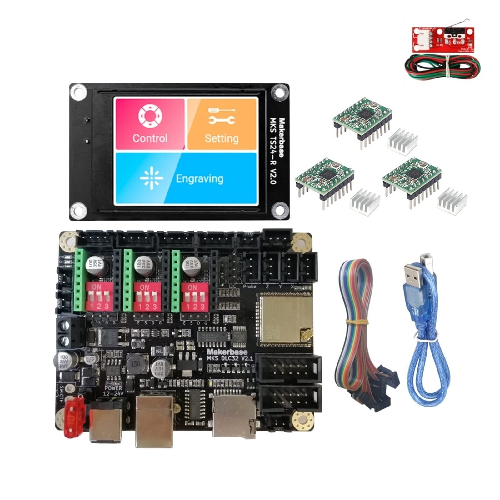 Esp32 Grbl Grbl 32 Bit Esp32 Controller Uitbreidingskaart Cnc Shield