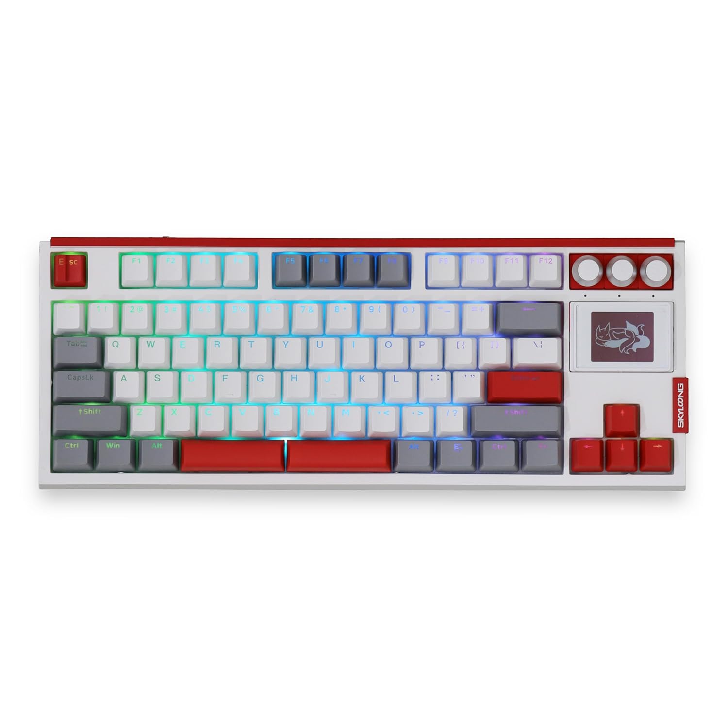 Amazon.in: Buy Glacier Skyloong GK87 Pro TKL Layout Wireless/Wired ...