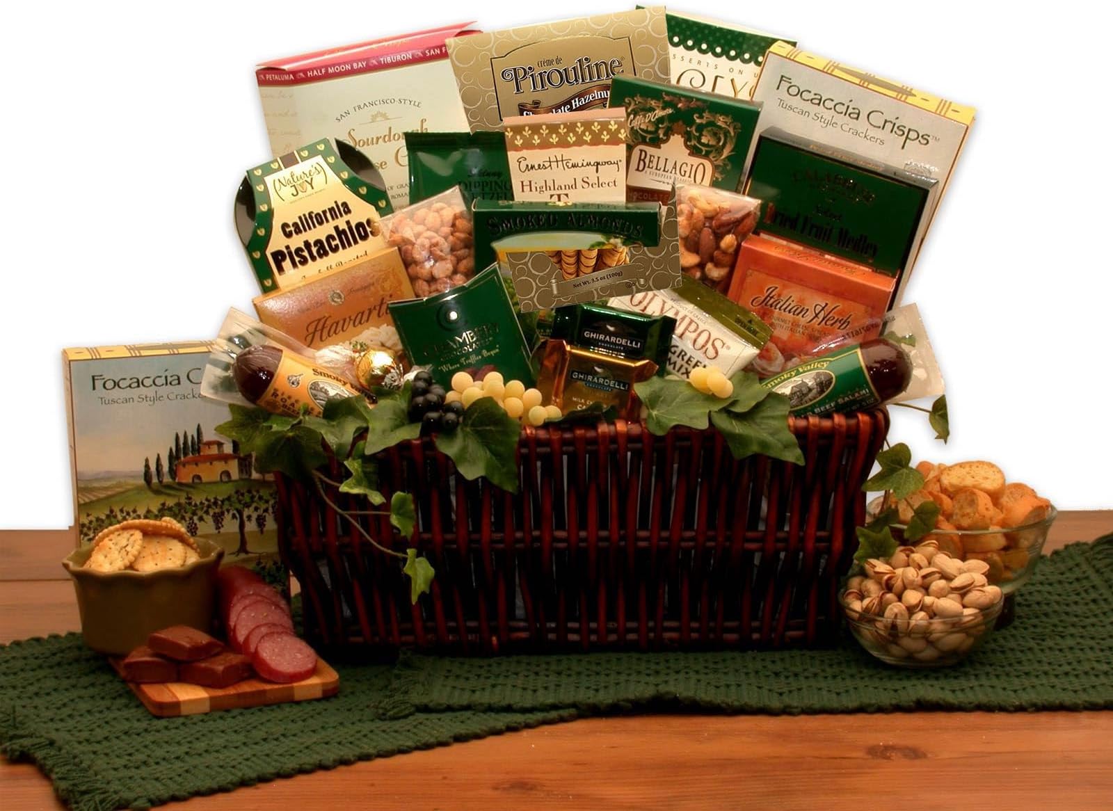 Amazon.com : The Gourmet Choice Gift Basket by Wine Country Gift ...