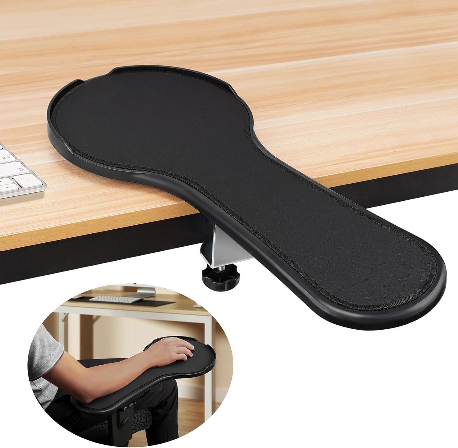 Upgrade Chair arm Mouse pad, Ergonomic Arm Rest Mouse Pads for Chairs ...