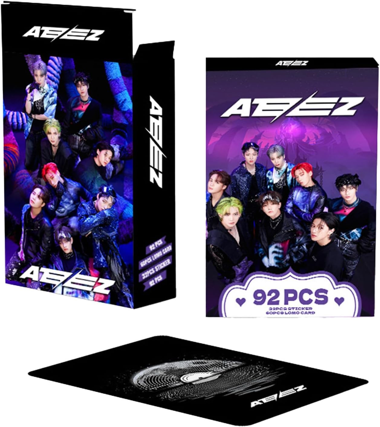 Amazon.com: Generic 2 Boxes/110Pcs Photo Card Set for ATEEZ- 10th Mini ...