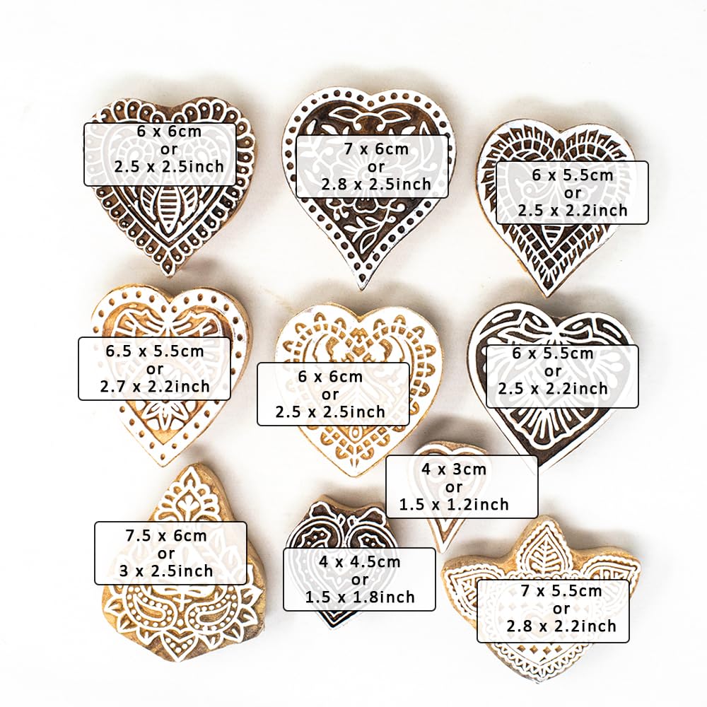 Snapklik.com : Wooden Stamp Block, Printing Stamp Design Set Block For ...