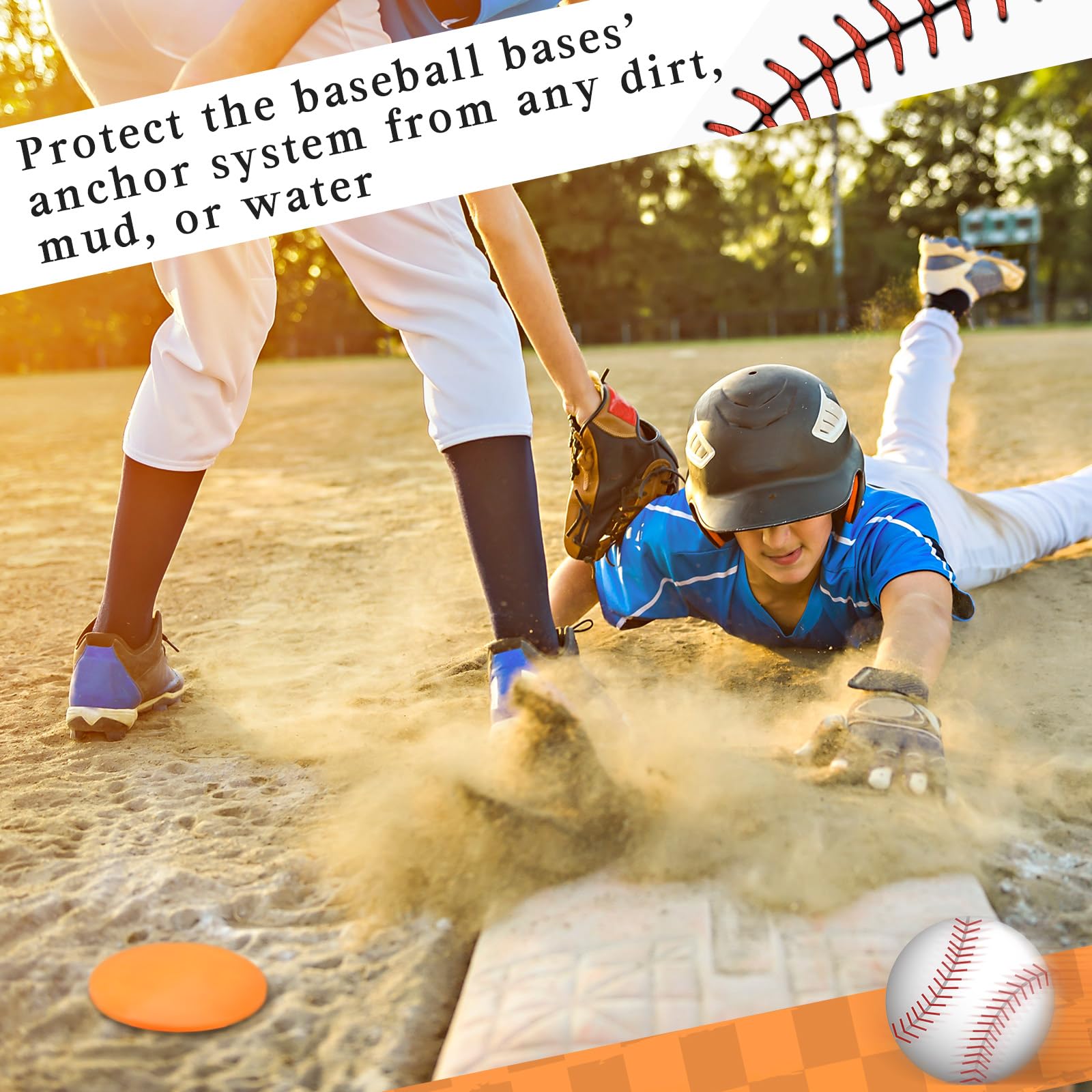 Snapklik.com : Pangda 4 Pcs Baseball Base Plugs For Baseball Field ...