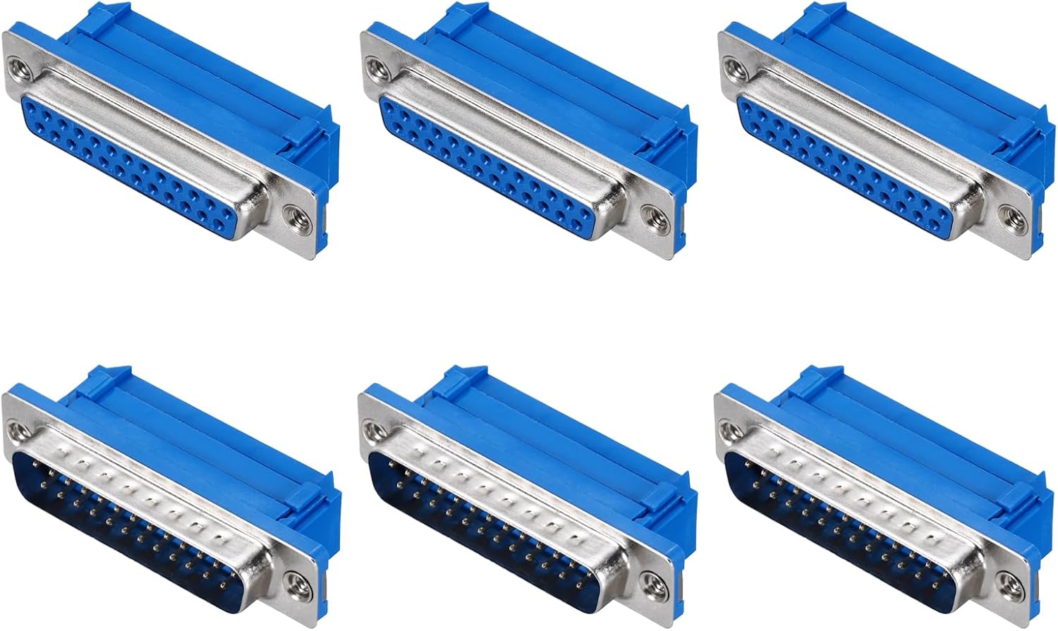 Amazon.com: MECCANIXITY D-sub Connector DB25 IDC Crimp Connector Male ...