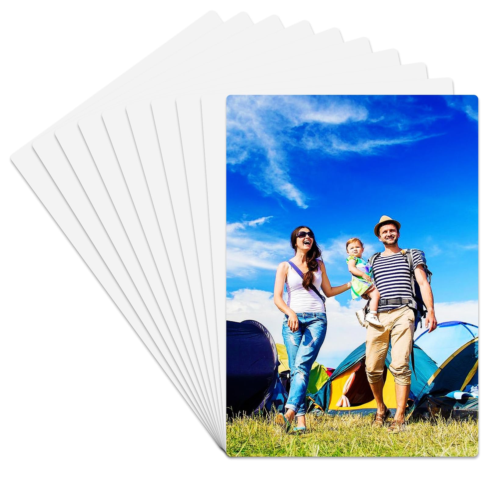 Amazon.com: 10 Pcs 8''x12'' Aluminum Sublimation Metal Photo Blanks ...