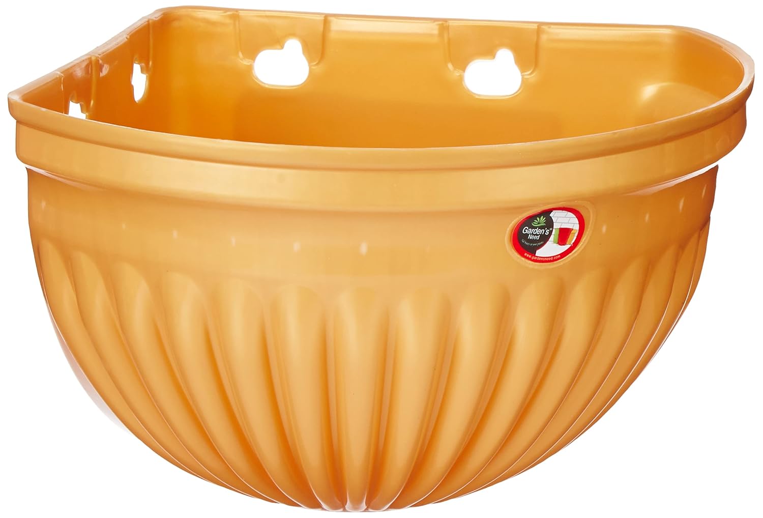 Gardens Need 100% Virgin Plastic Corner Wall Lovely Pot-12 | Set of 4 ...