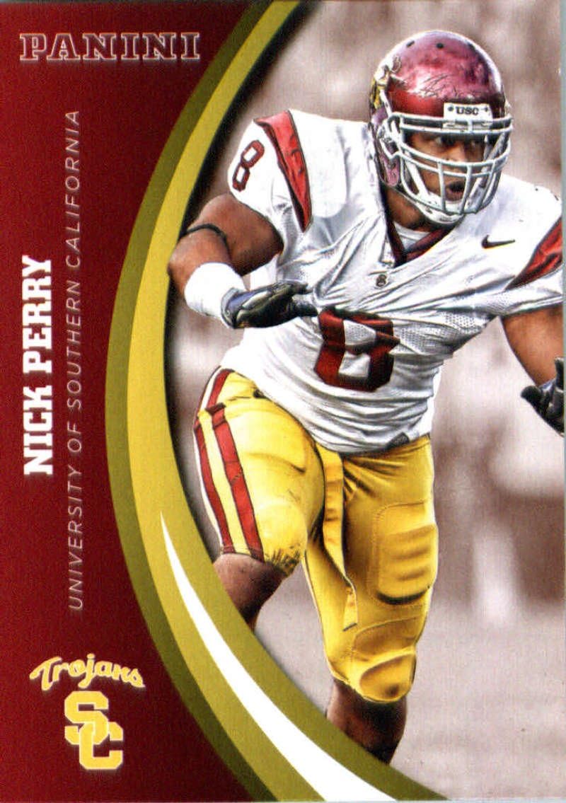 Amazon.com: 2015 Panini Collegiate Team Set Card #51 Nick Perry USC : Collectibles & Fine Art