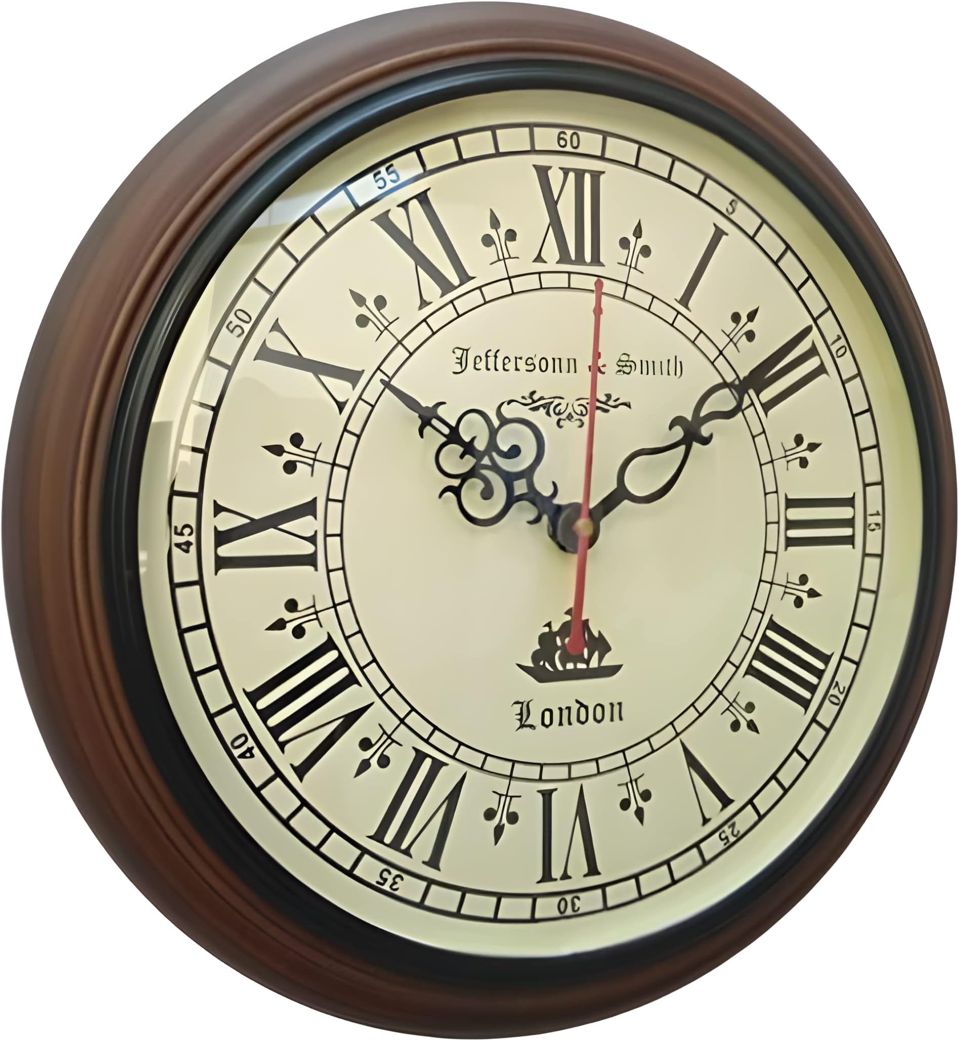 Buy Nautical Gallery Wooden Analog Wall Clock Antique Unique Style Art ...