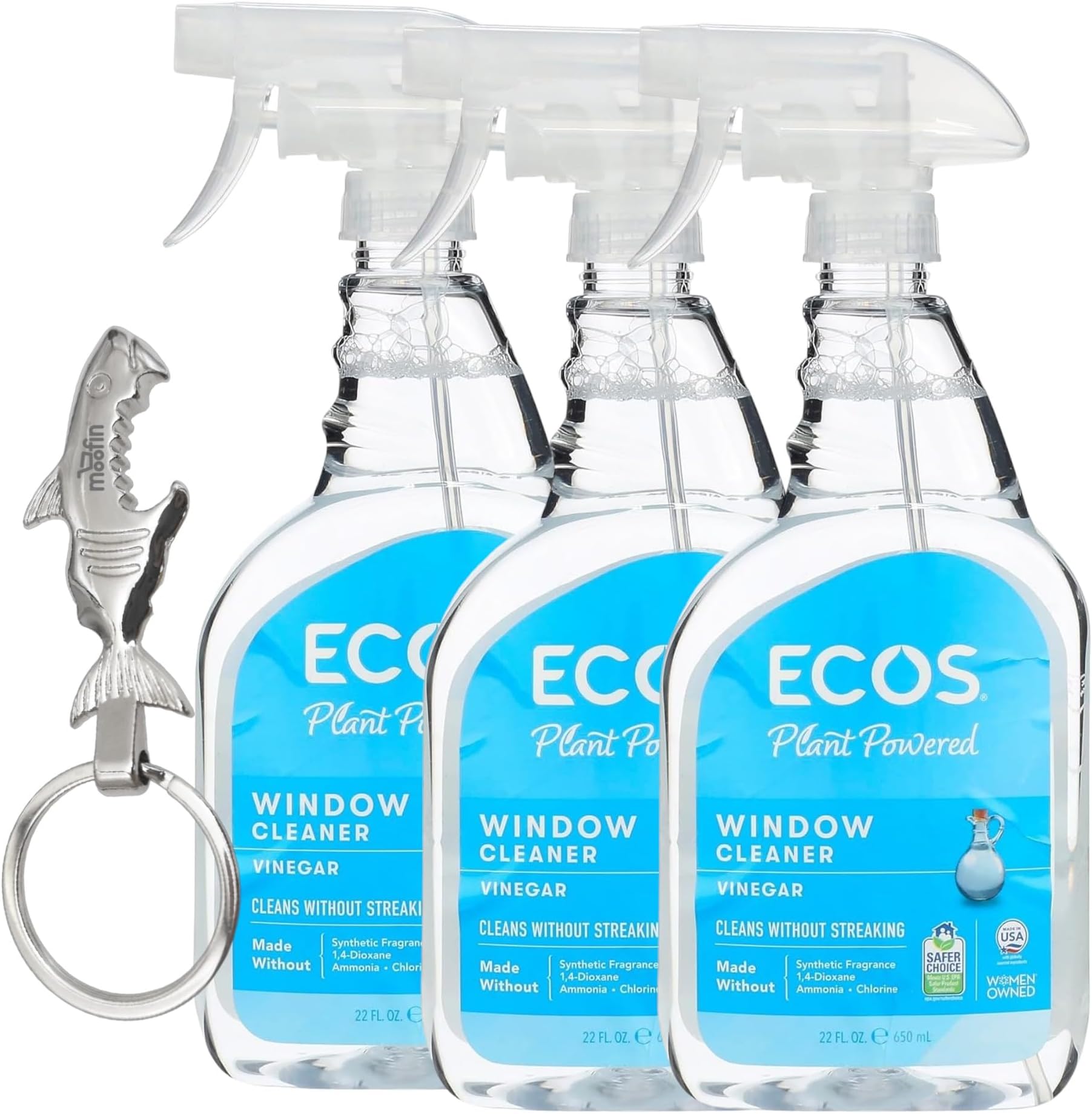 Amazon.com: Earth Friendly Products ECOS Window Cleaner with Vinegar ...