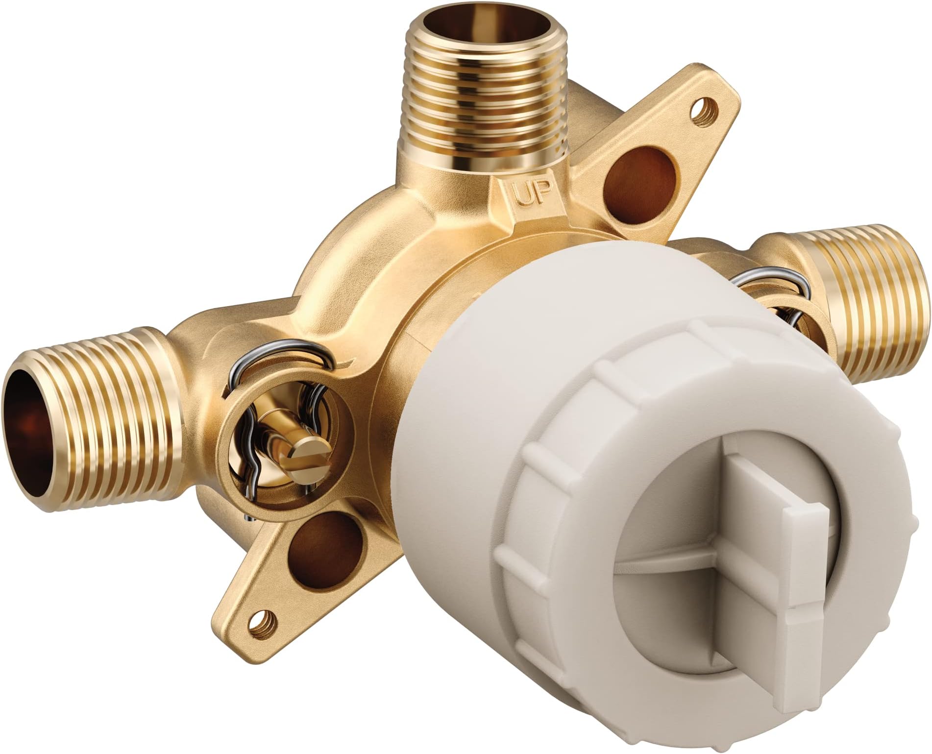 Moen Rough-In Posi-Temp Pressure Balancing Cycling Shower Valve with ...