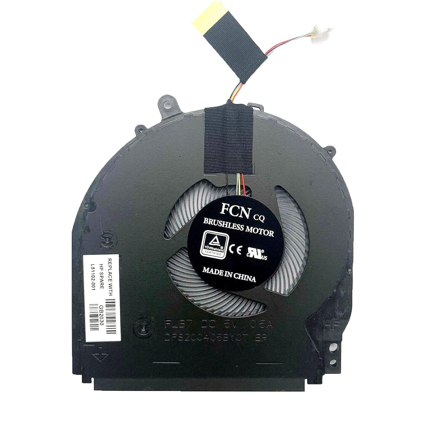 Amazon.com: Replacement CPU Cooling Fan for HP Pavilion x360 14m-dh 14 ...