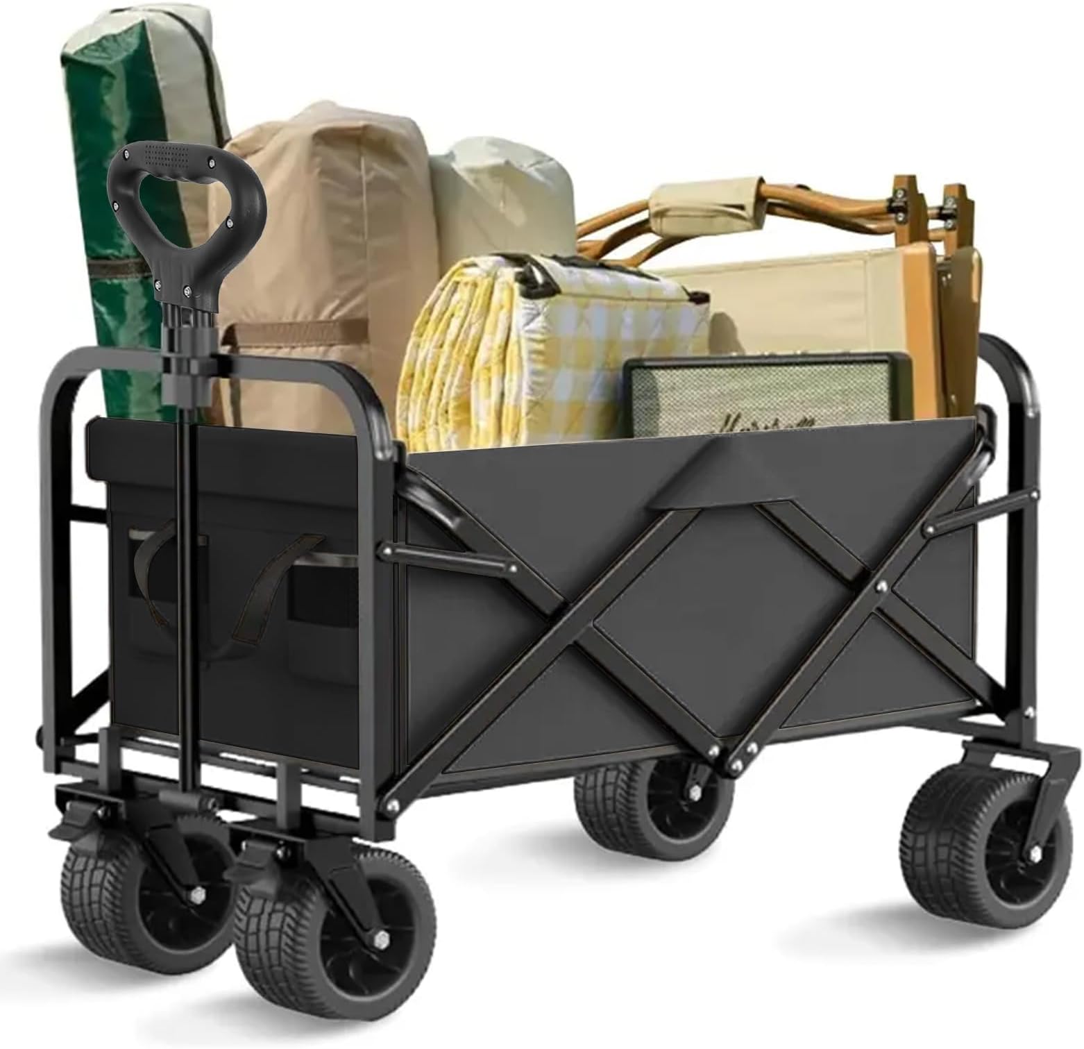 Rangland Beach Trolley Wagon with Big Wheels for Sand - All Terrain ...