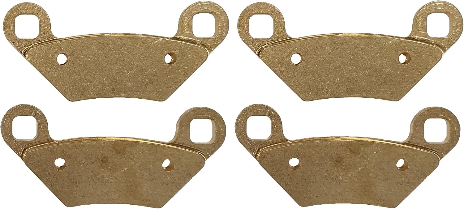 Amazon.com: Brass Brake Pads (2 Pair) Compatible with Polaris 2203628 ...
