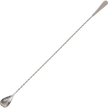 Amazon.com: 18" Cocktail Mixing Glass Bar Spoon - Long Handle Stainless ...