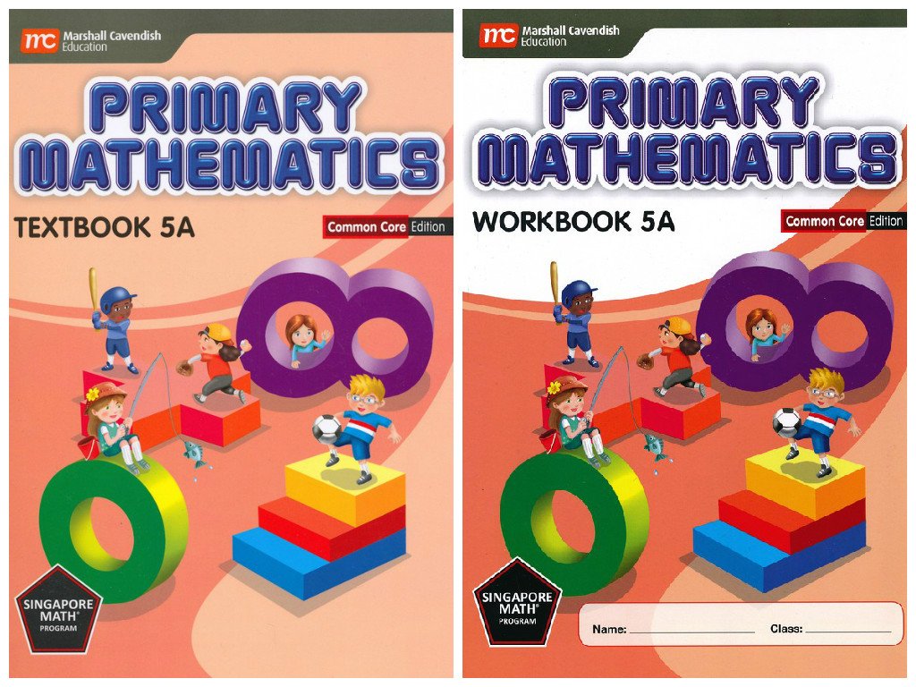 Primary Mathematics 5A SET-Textbook and Workbook (Common Core Edition ...
