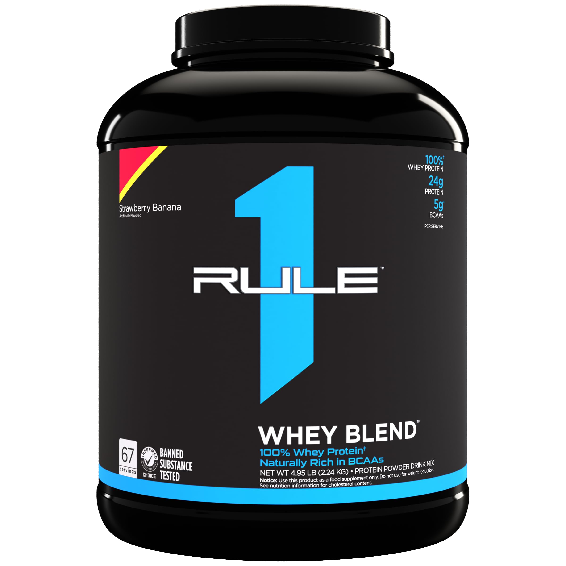 Amazon.com: Rule One Proteins, R1 Whey Blend - 24g Fast-Acting Whey ...