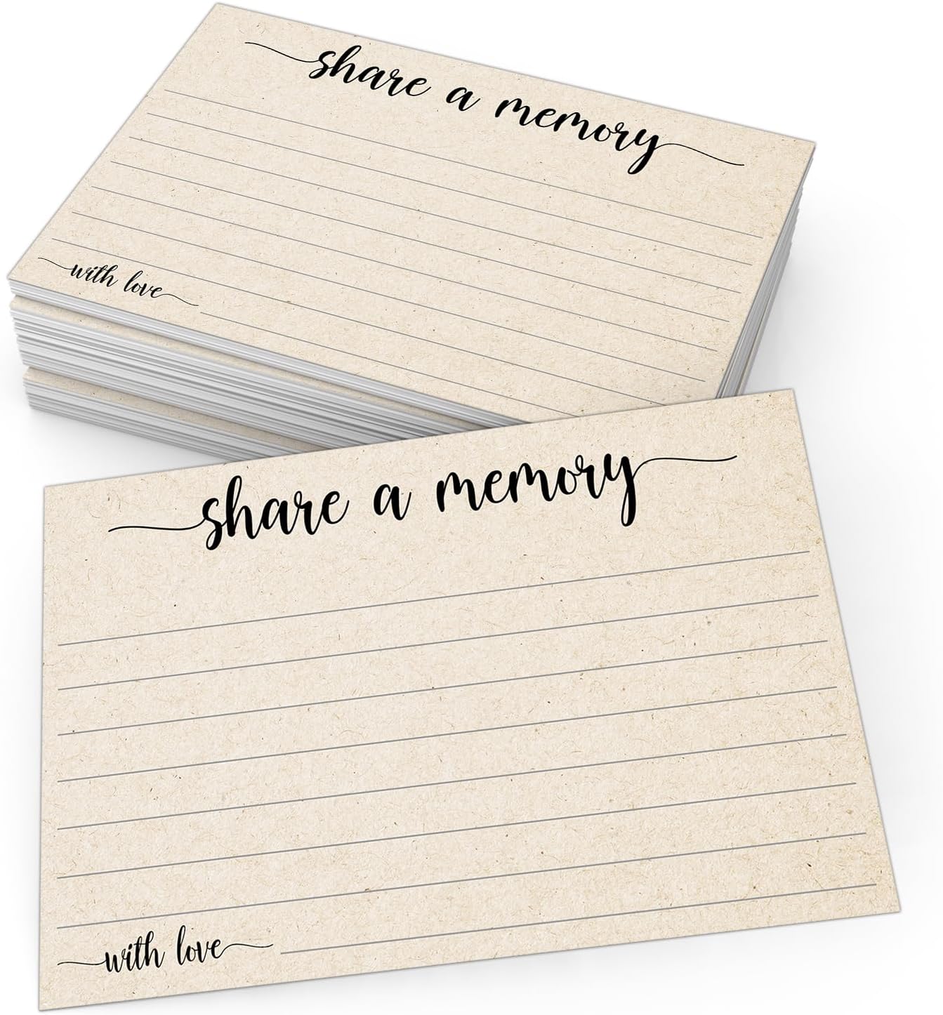 321Done Share a Memory Card (50 Cards) 4" x 6" - for Celebration of ...