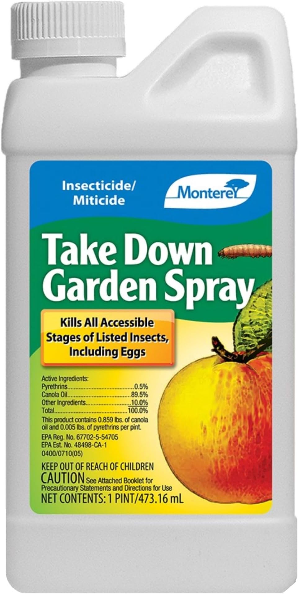 Amazon.com: Monterey Lawn & Garden Take Down Garden Liquid Insecticide ...