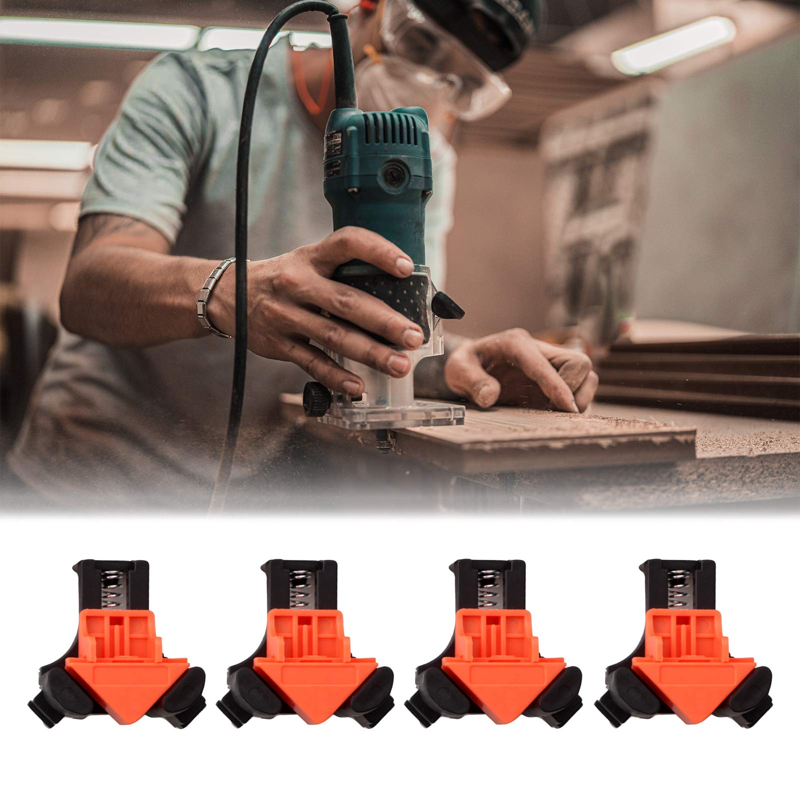 Buy Fantexi 90 Degree Angle Corner Clamps,4PCS 90 Degree Angle Corner ...