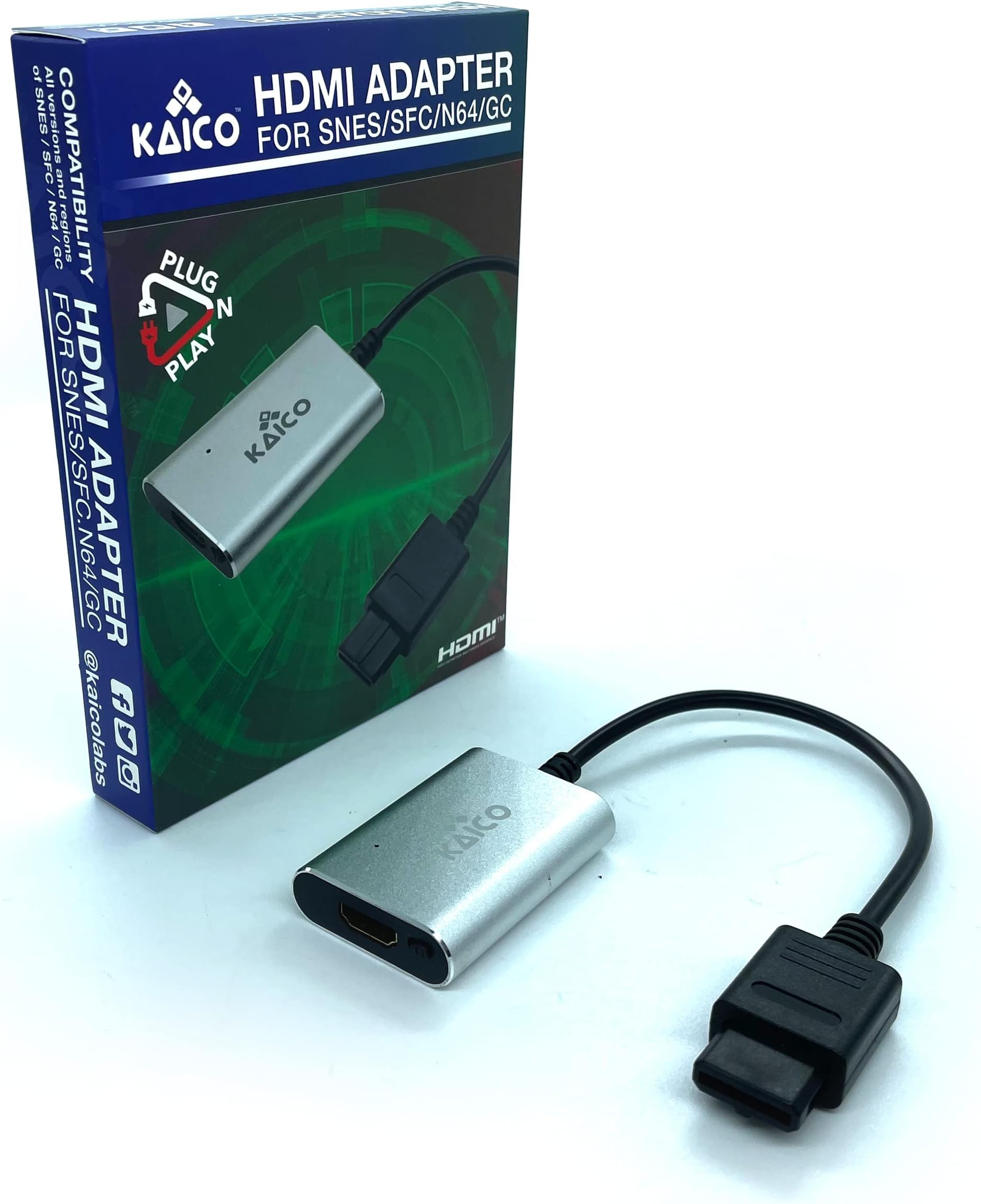 Amazon.com: Kaico HDMI Adapter with S-Video and Composite Support ...