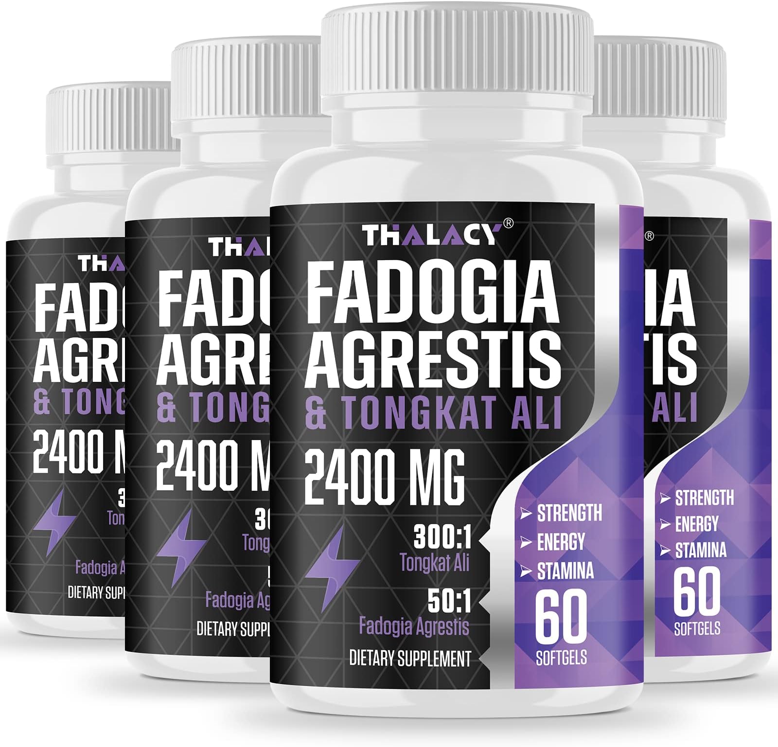 Amazon.com: Fadogia Agrestis & Tongkat Ali Supplement: 1500mg - 120 ...