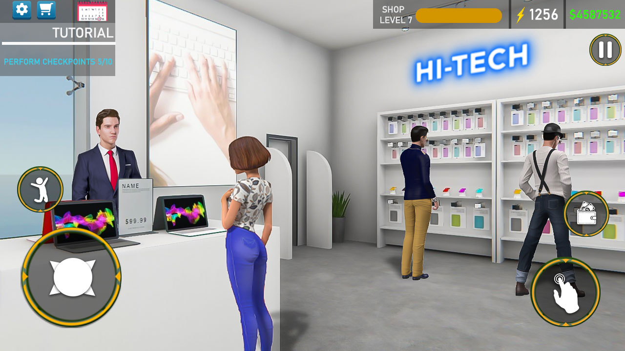 Electronics Store Accessories Simulator Games 3D : New Electronic ...