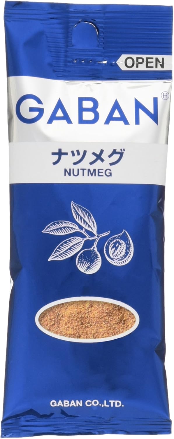 Amazon | GABAN ナツメグ袋入 17g | GABAN(ギャバン) | スパイス・ハーブ 通販
