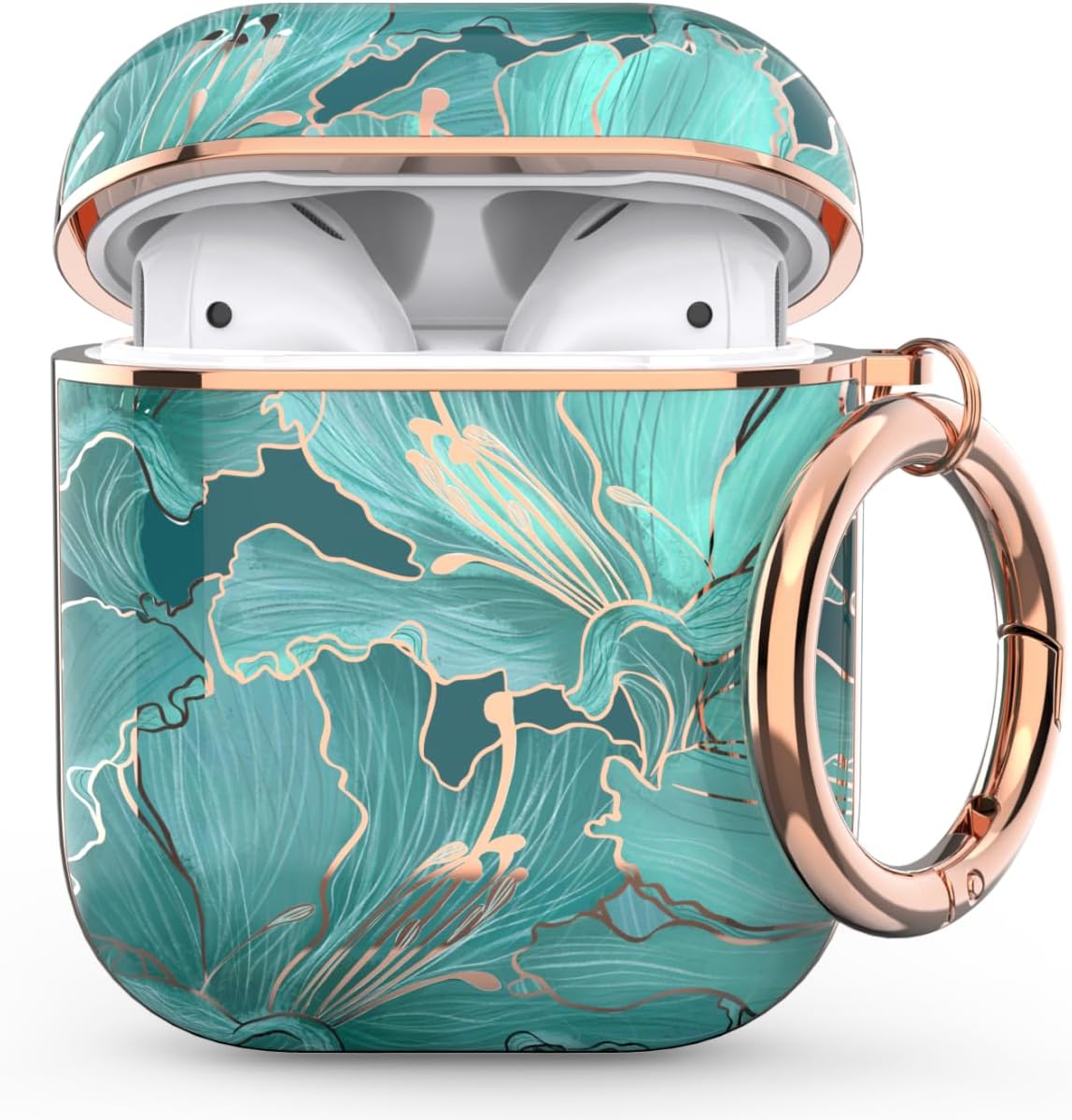 Amazon.com: AirPods Case 2nd/1st Generation, Lokigo Protective Space ...