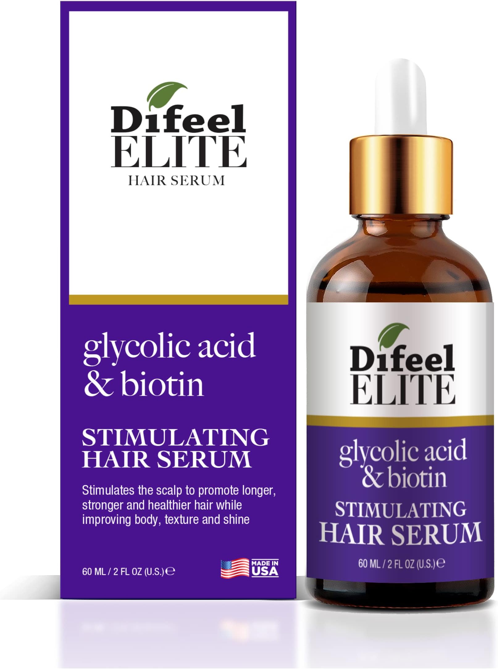 Amazon.com : Difeel Elevated Biotin Shampoo 12 oz. - Shampoo for ...