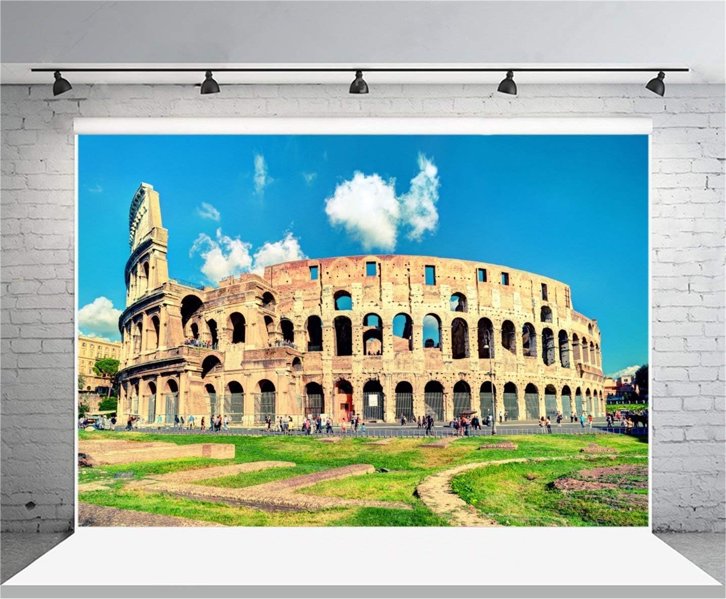 Amazon.com : AOFOTO 5x3ft Roman Empire Colosseum Backdrop Photography ...