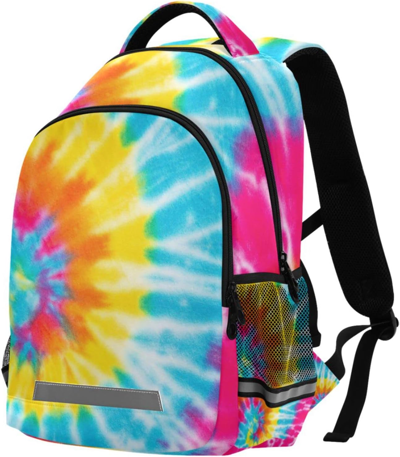 Amazon.com | MFTJYO Tie Dye Backpack Rainbow Backpack for Girls Swirl ...
