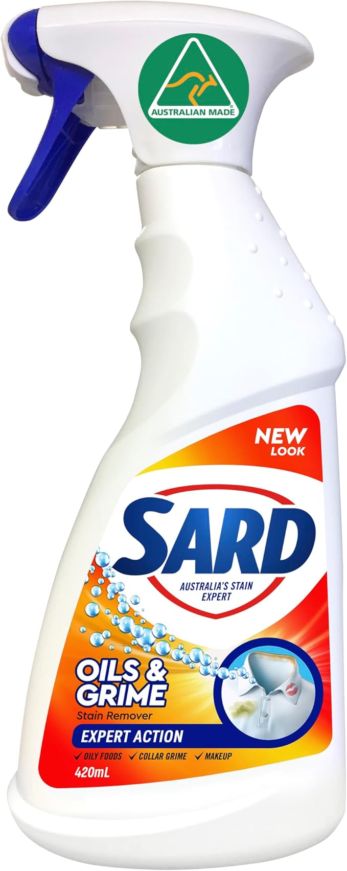 Sard Oils & Grime Stain Remover Trigger 420ml : Amazon.com.au: Health ...