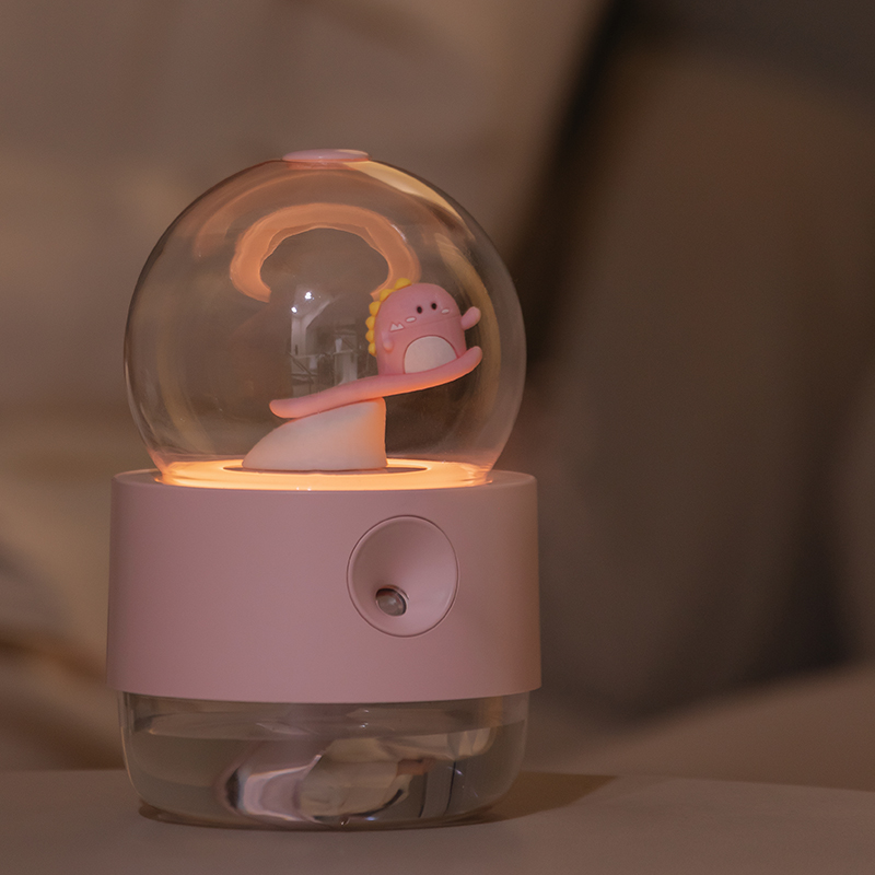 Watch Video for the crystal ball humidifier on Amazon Live