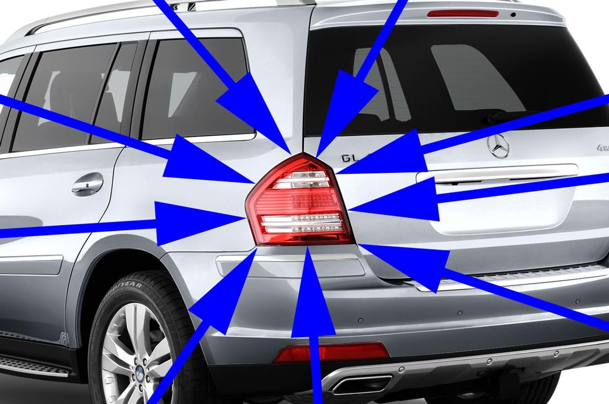 Amazon.com: MERCEDES-BENZ 1648203564 GENUINE OEM TAIL LAMP ASSY ...