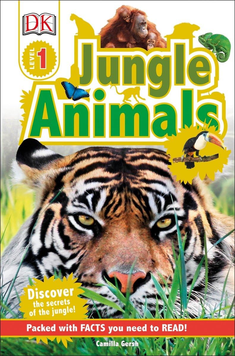 Amazon.com: DK Readers L1: Jungle Animals: Discover the Secrets of the ...