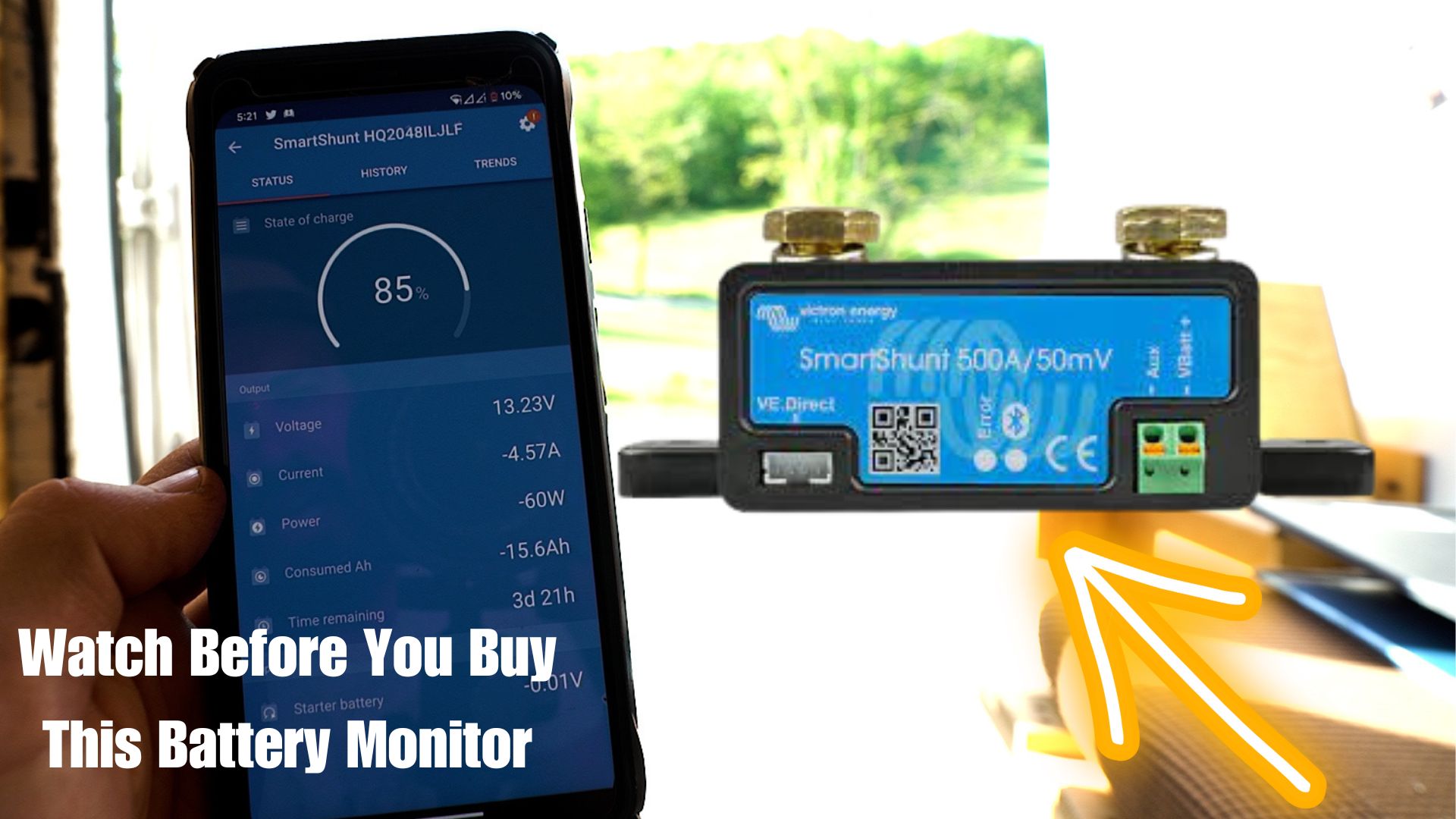 Watch The Best Battery Monitor? Victron SmartShunt Review on Amazon Live