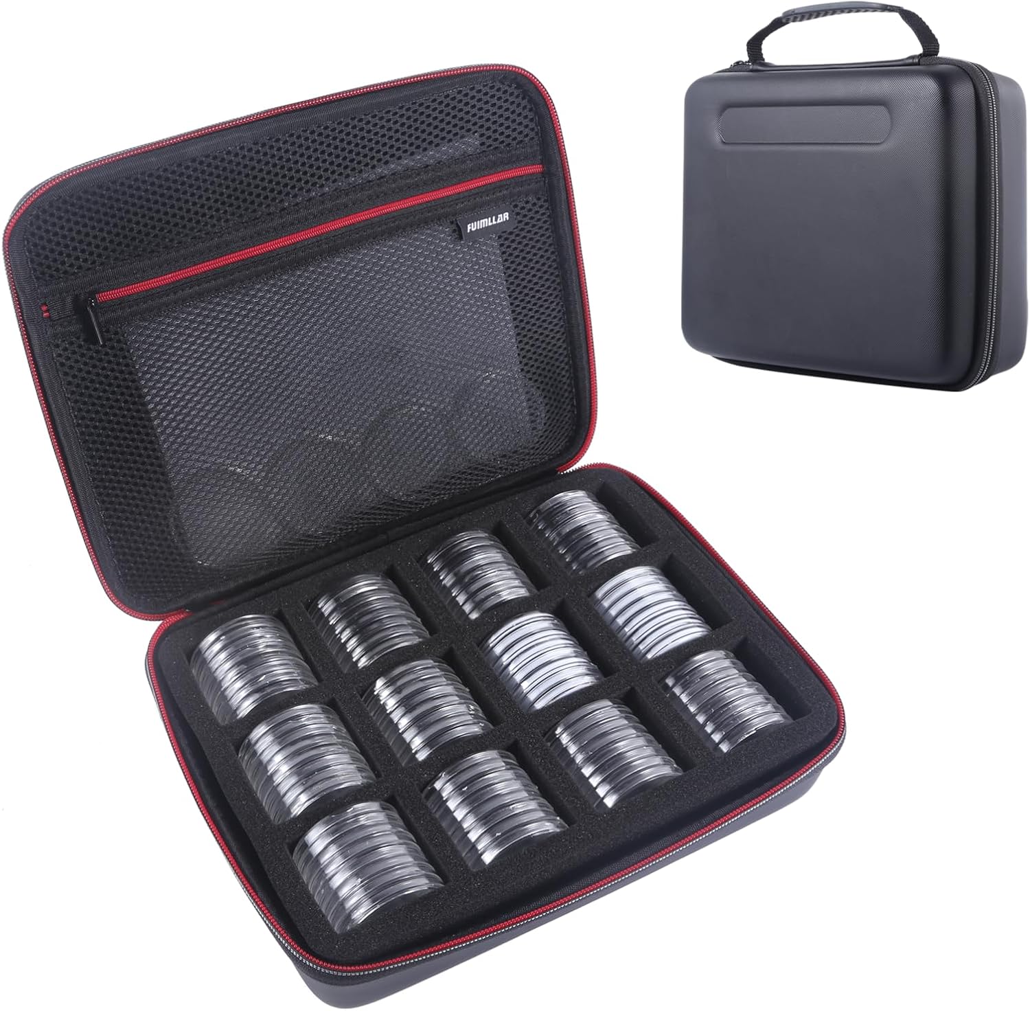 Amazon.com : Tiudbeu 46mm Coin Holders for Collectors, Coin Collection ...