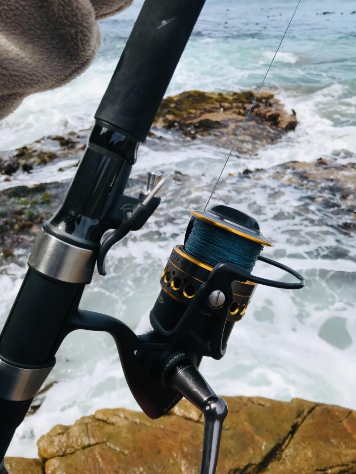 Penn Battle II 4000 Spinning Reel - Black : Amazon.co.uk: Sports & Outdoors