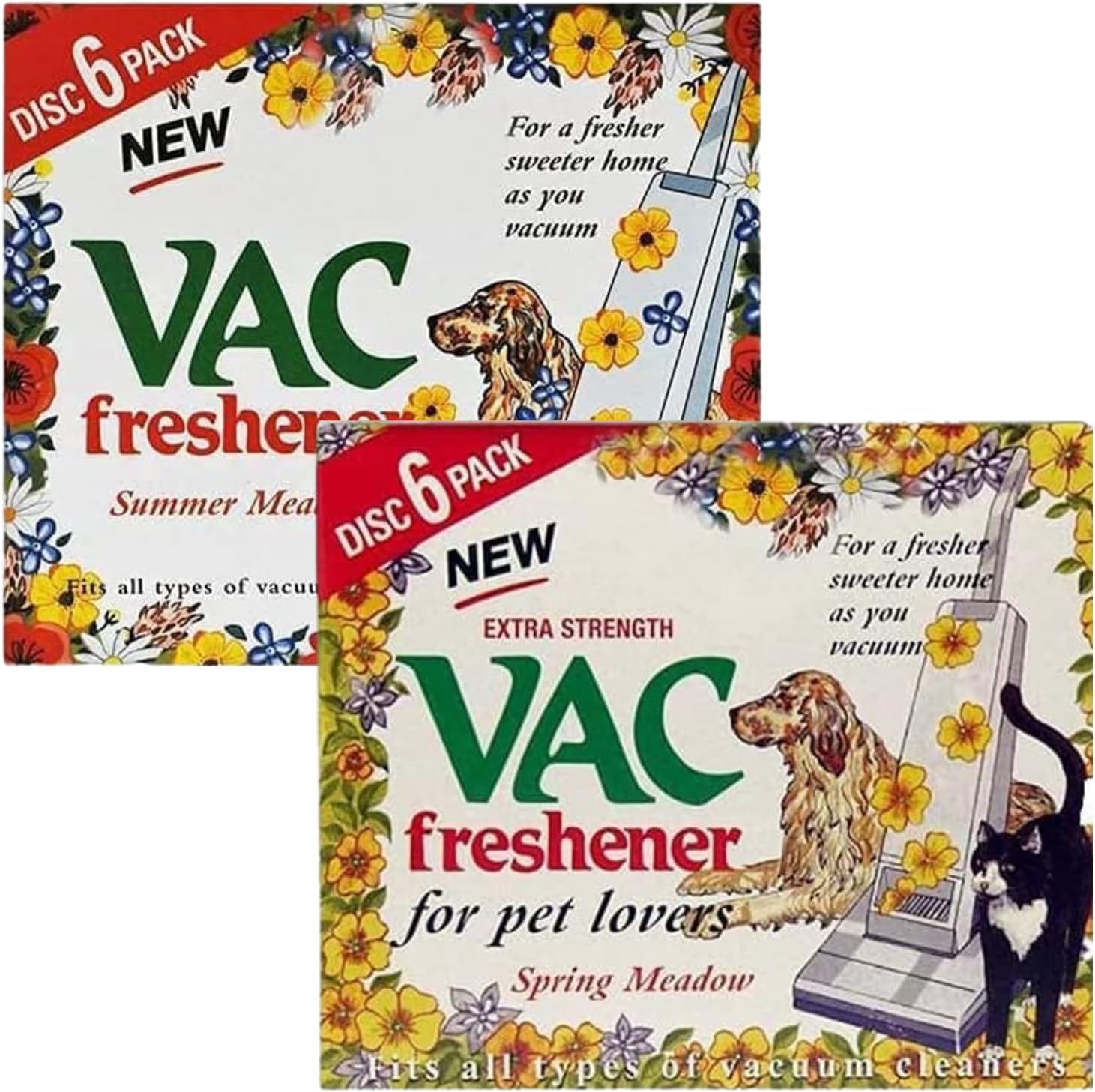 Vacuum Cleaner Freshener Discs – Spring & Summer Meadow Scent | Hoover ...