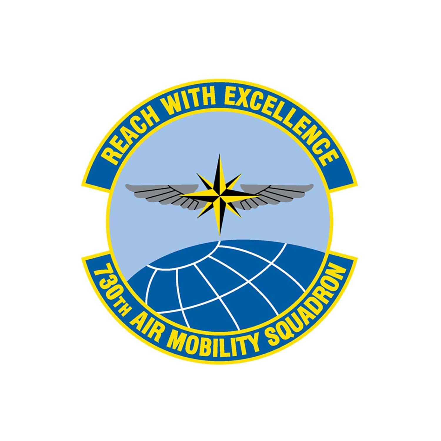 Amazon.com: 730th Air Mobility Squadron Vinyl Decal - Variety of Sizes ...