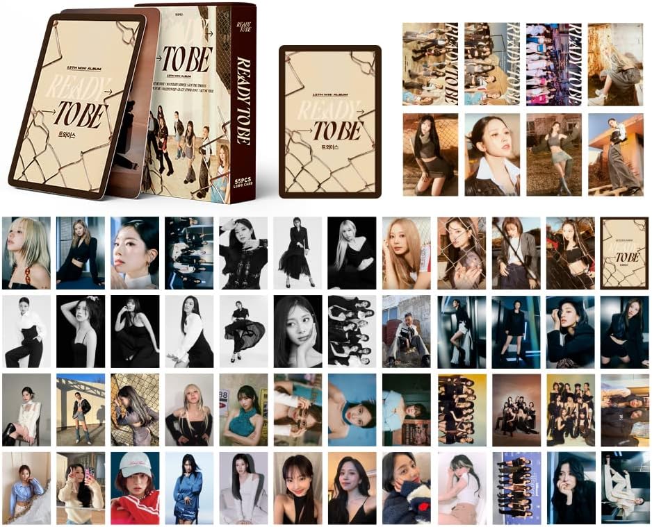 Twice Photocards Twice READY TO BE Lomo Cards Twice The Feels Album ...