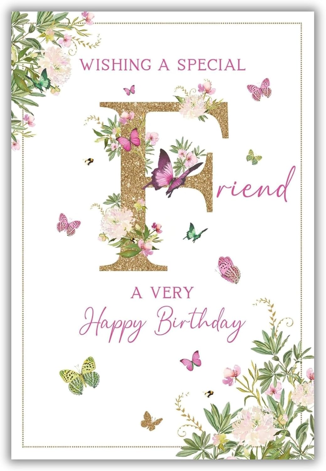 Nigel Quiney Special Friend' Female Birthday Card for Women/Girls ...