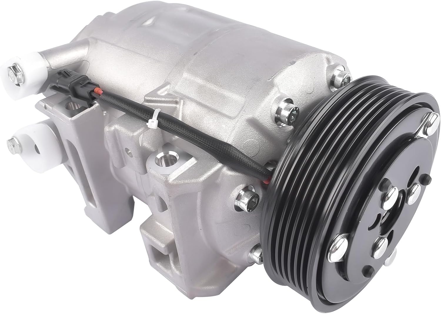 Amazon.com: TEKKOAUTO Compresor de aire acondicionado con embrague de ...