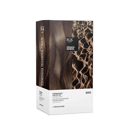 Amazon.com: IGK Permanent Hair Color Kit | 6AG French Riviera - Light ...